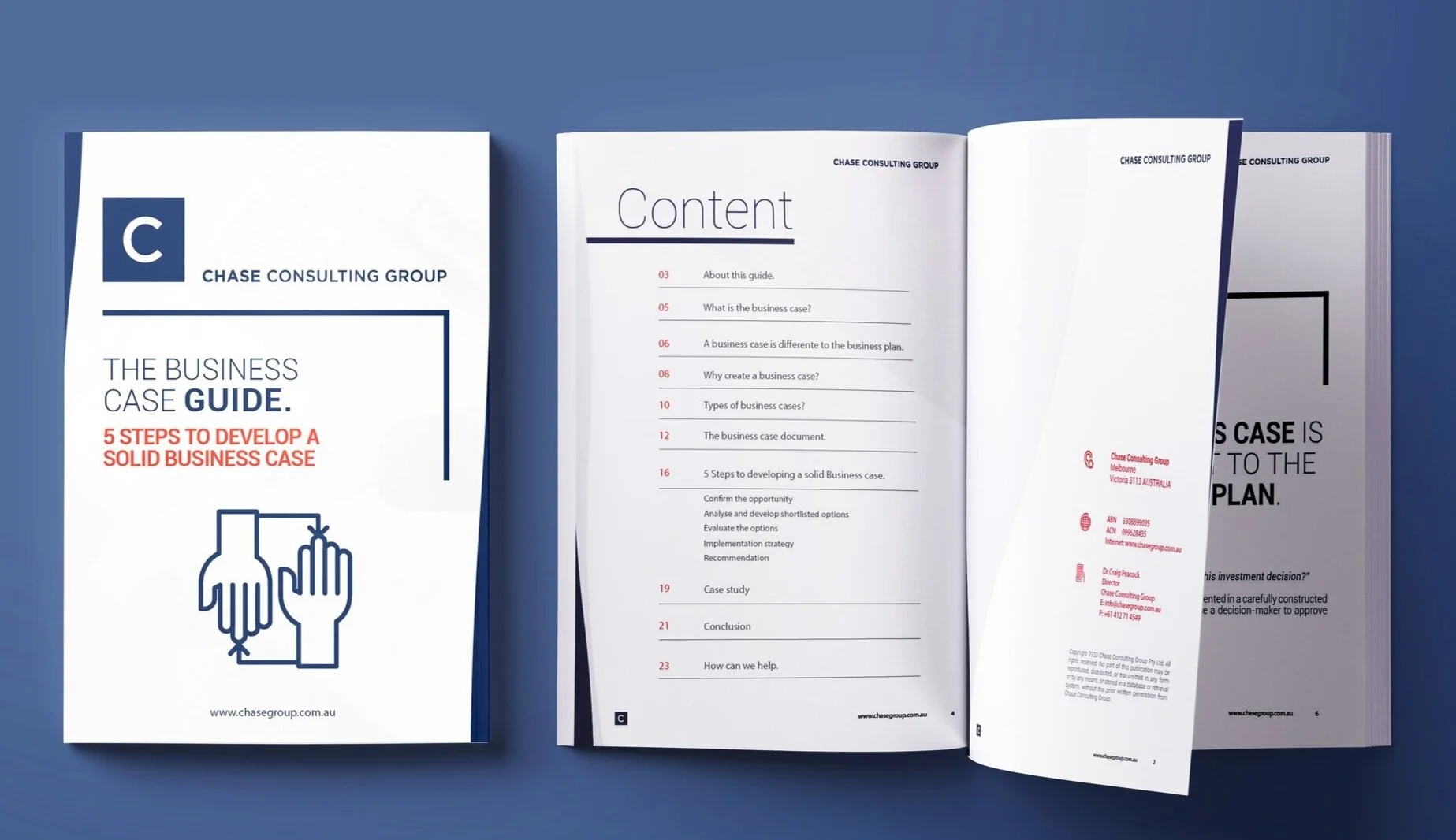 Business Case Examples — Chase Consulting: Business Case Specialists