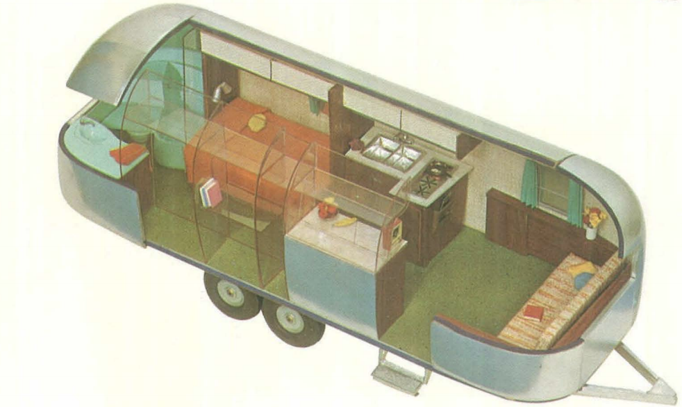 1967 Airstream Floor Plans