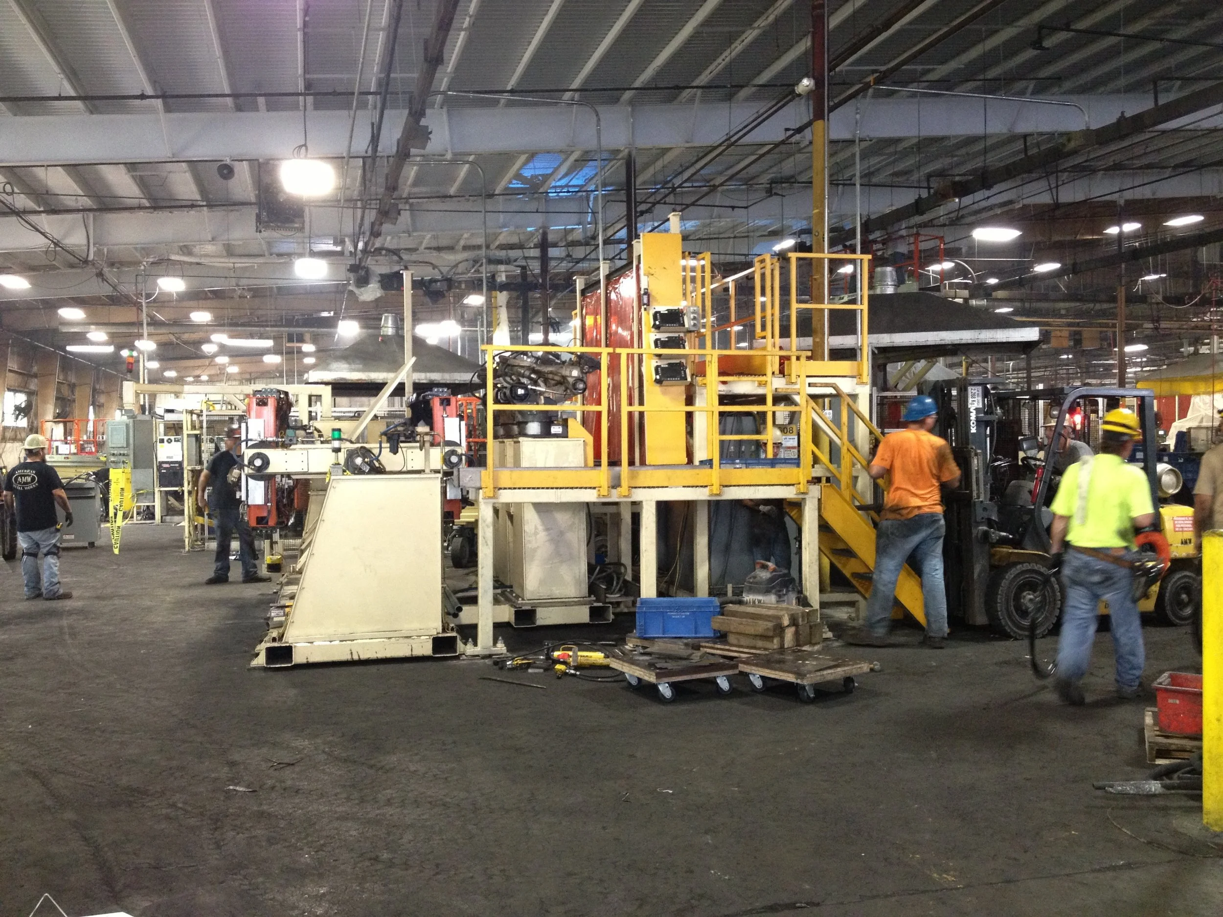 Rigging & Equipment Installation — RKJ Fabrication & Construction