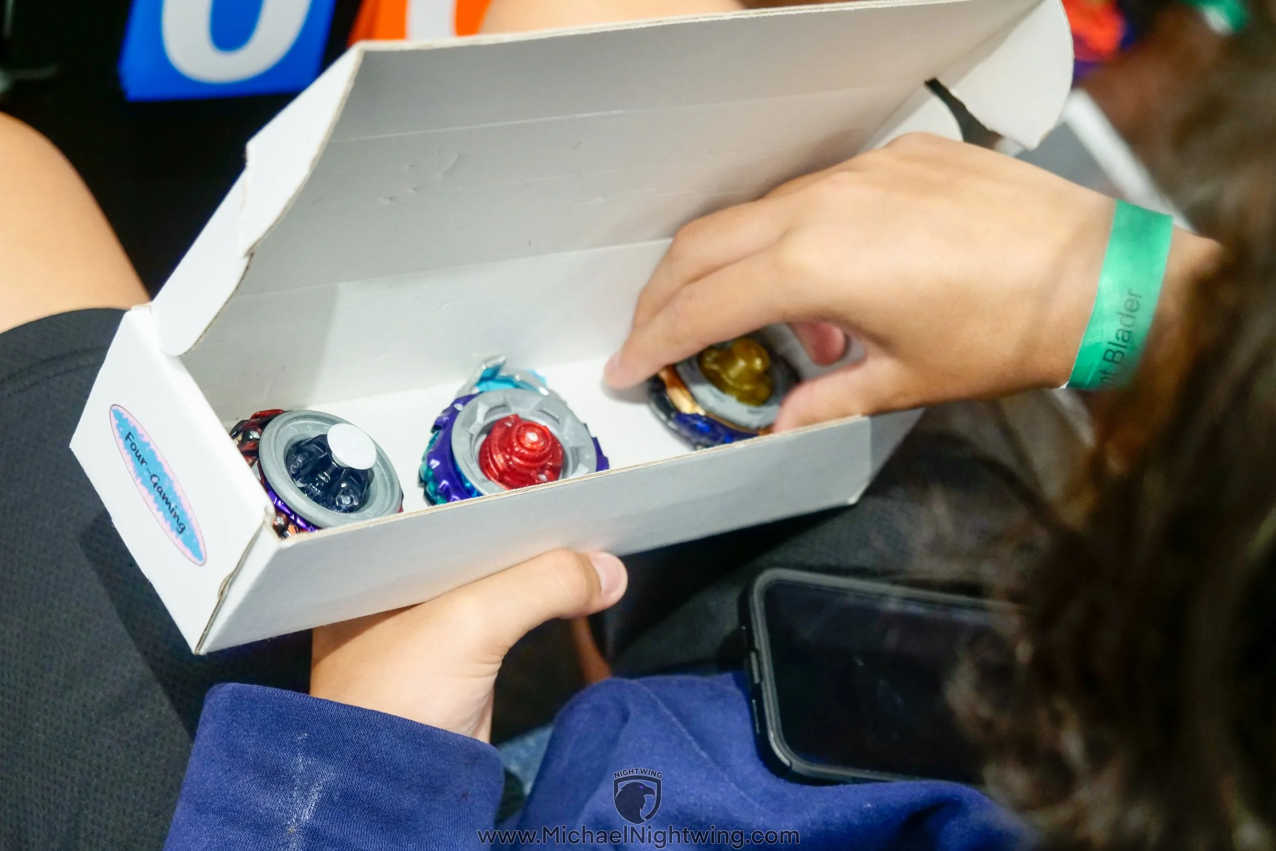 Four-Gaming Beyblade Tournament — Michael T. Nightwing