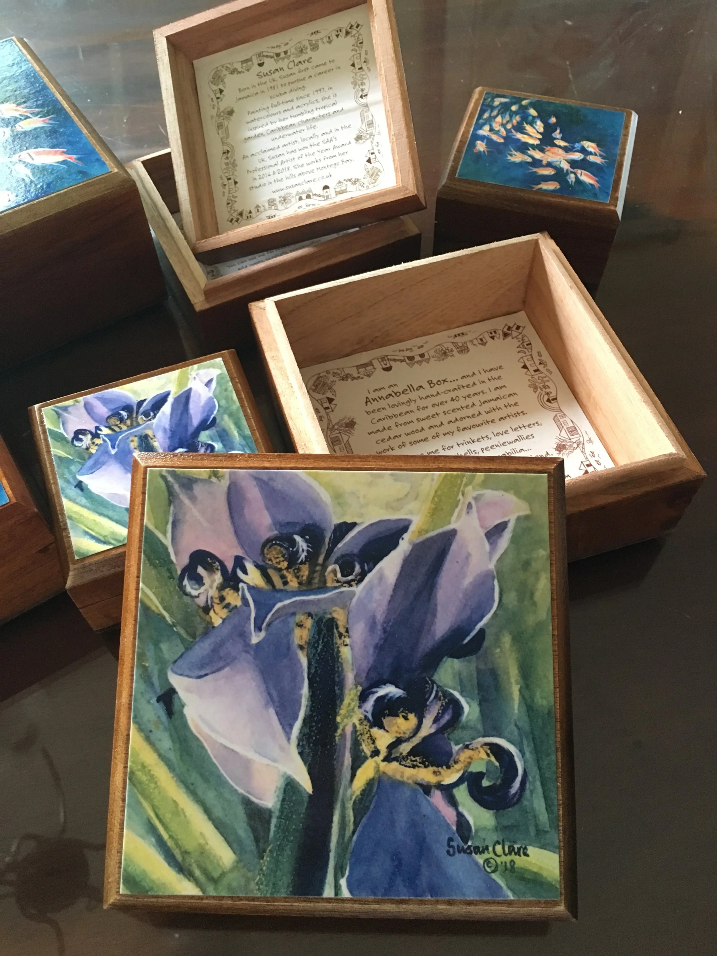 New Annabella Boxes — Susan Clare Fine Art