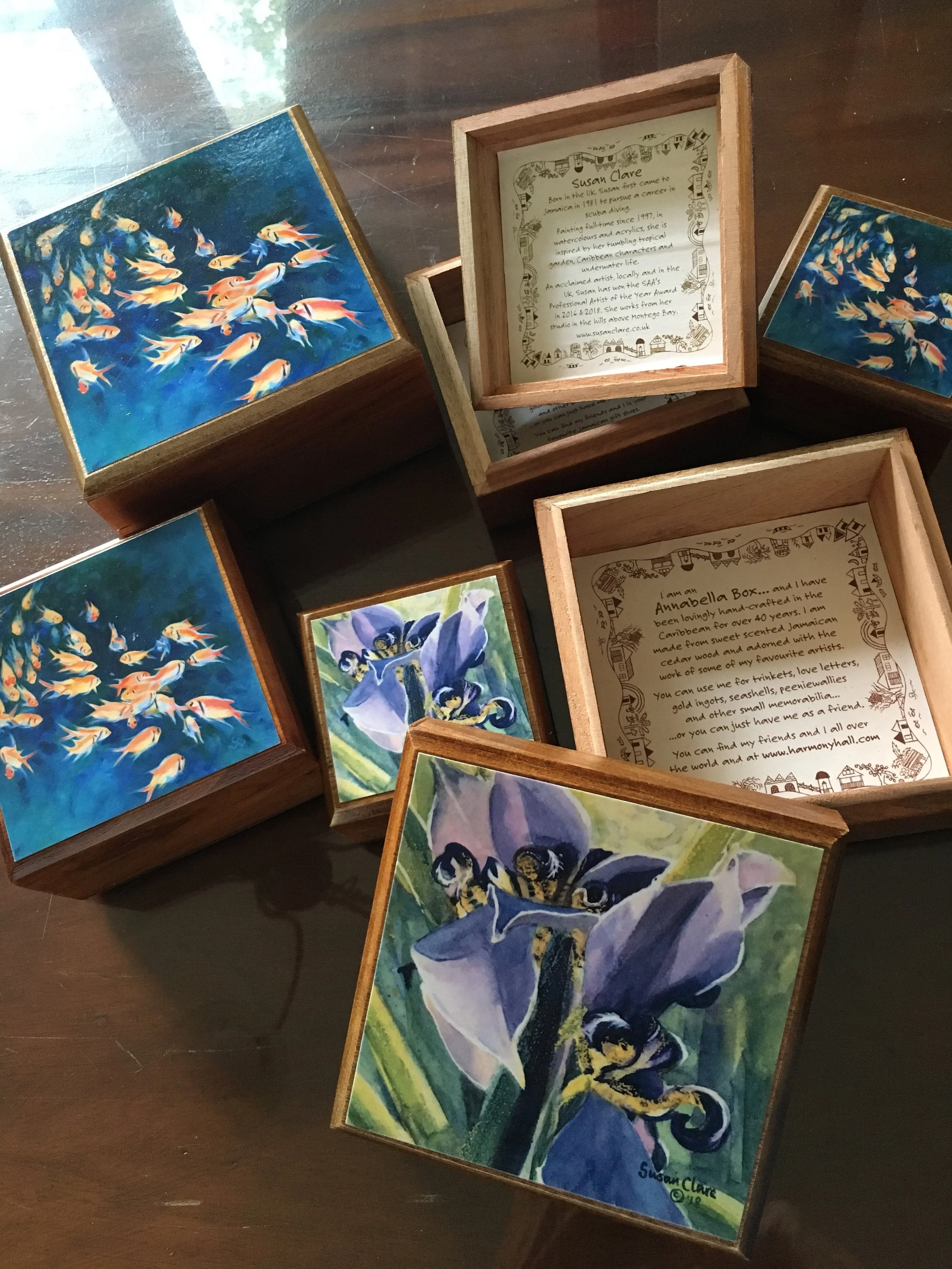 New Annabella Boxes — Susan Clare Fine Art