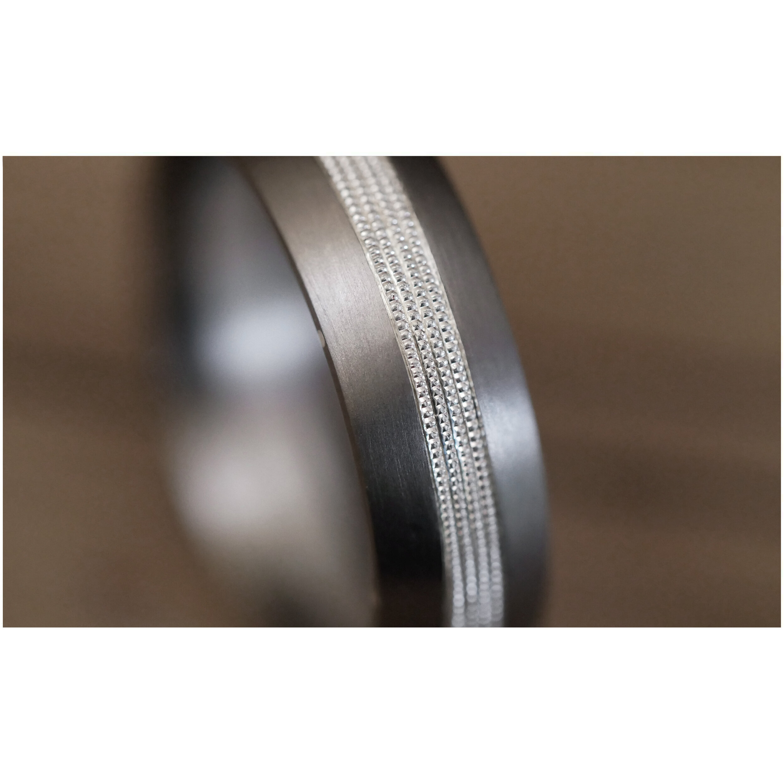 Classic Wood Metal Ring — Shiruba Tree Wooden Rings Uk