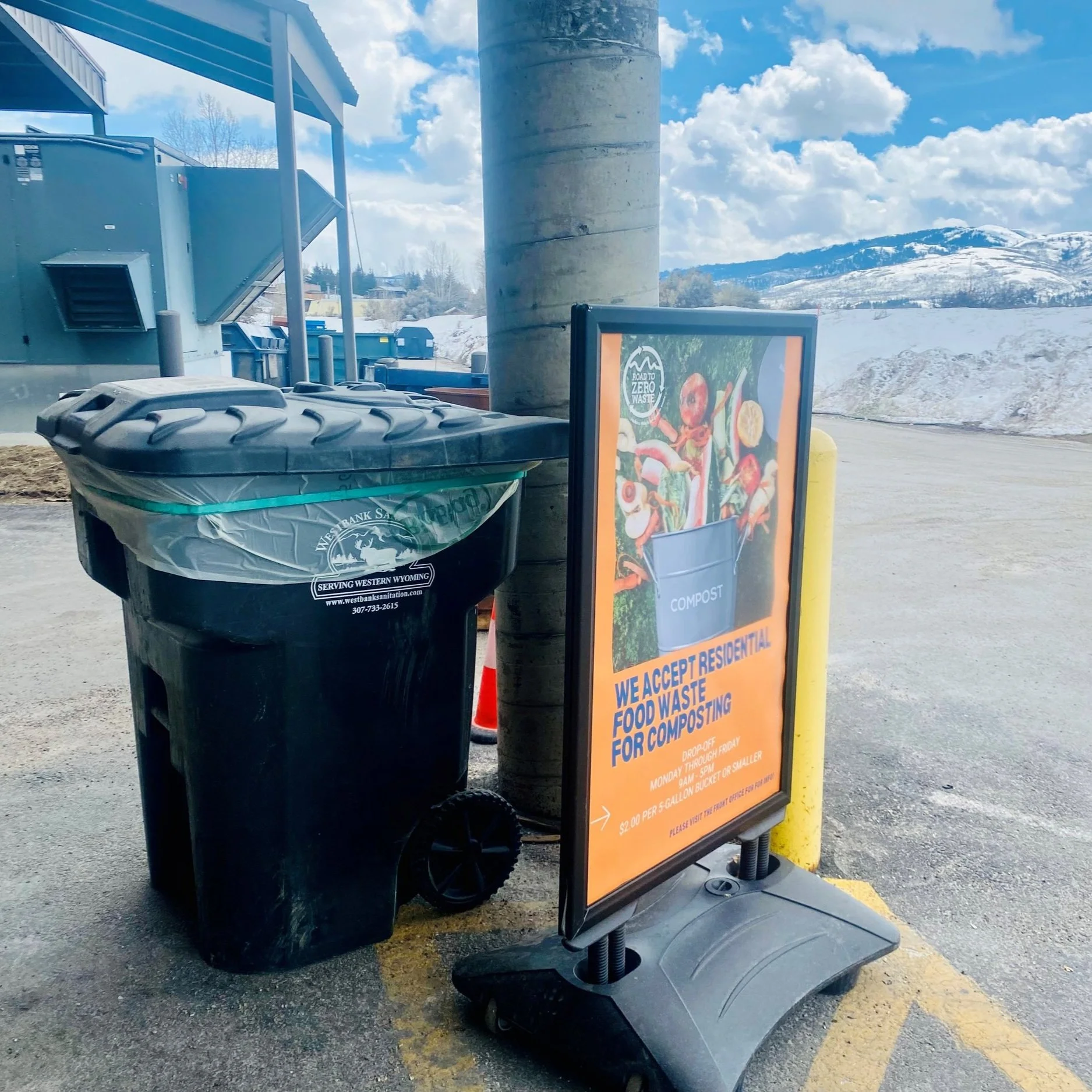 In-Office Food Waste Composting Program — Teton Conservation District