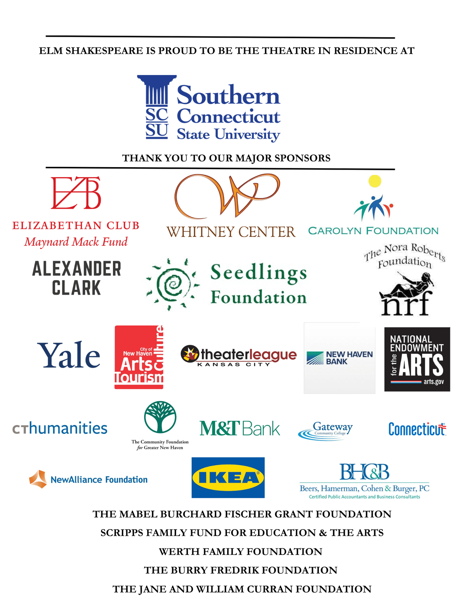 Elm Shakespeare Company | Bringing People Together through Shakespeare