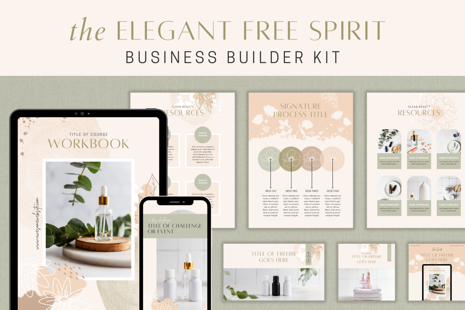 Business Builder Kit Landing Page — Brand Spanking You