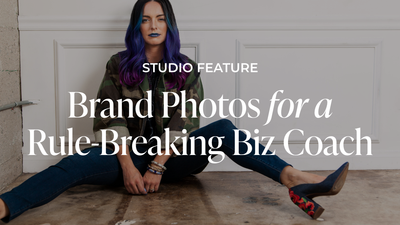 Creative Direction & Brand Photography for a Rule-Breaking Business Coach – Brand Spanking You ...