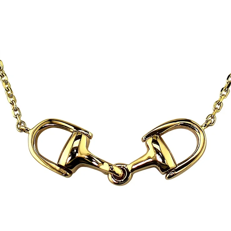 Small Snaffle Bit Necklace — Van Dell Jewelers