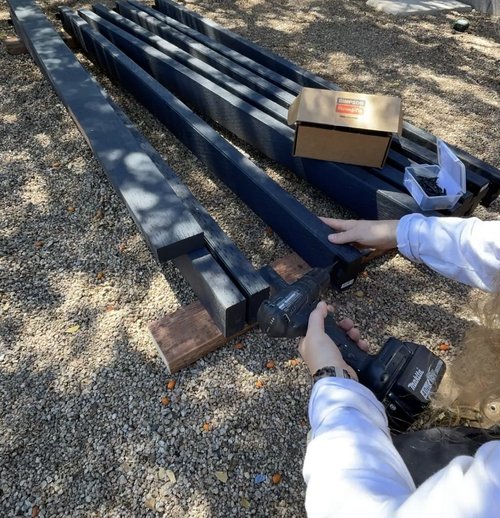 DIY Outdoor Firewood Rack — the Awesome Orange