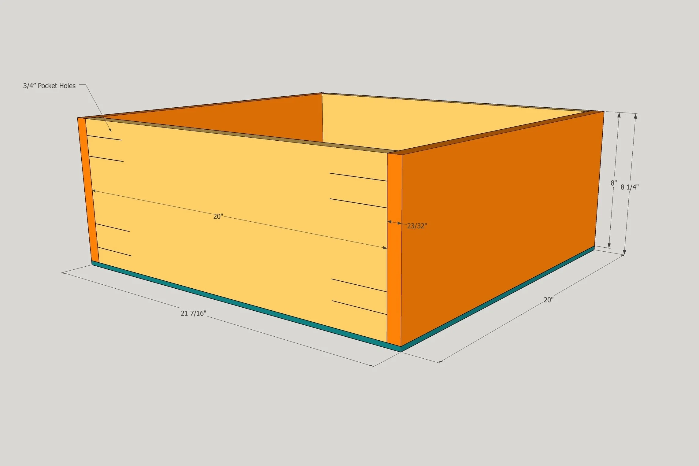 How to Make Drawer Boxes - The Easy Way — the Awesome Orange