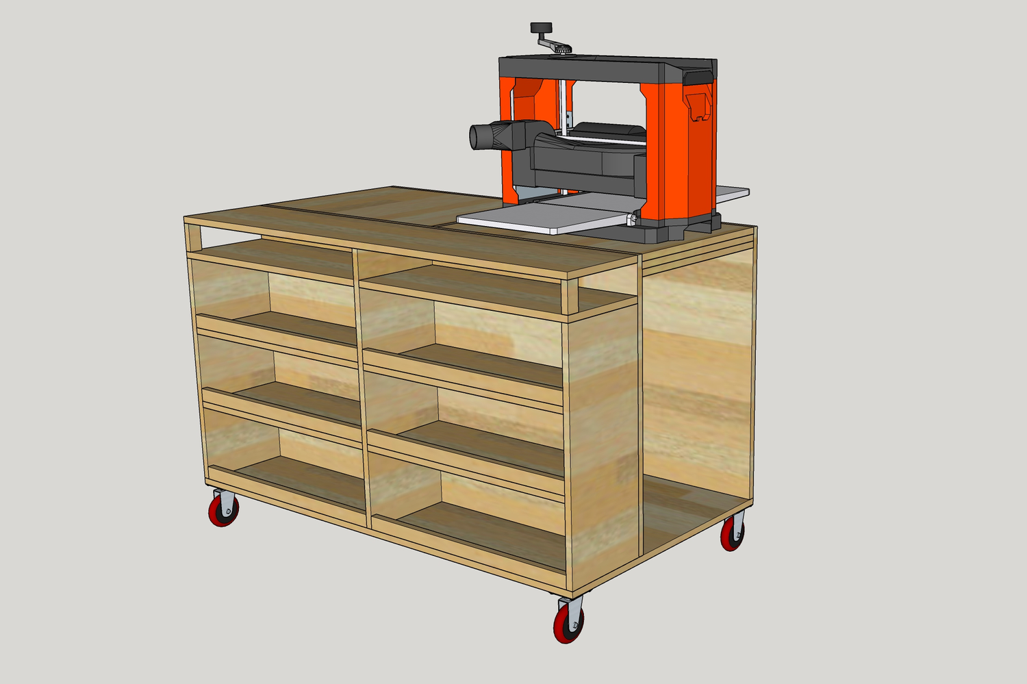 DIY Flip Top Workbench — the Awesome Orange