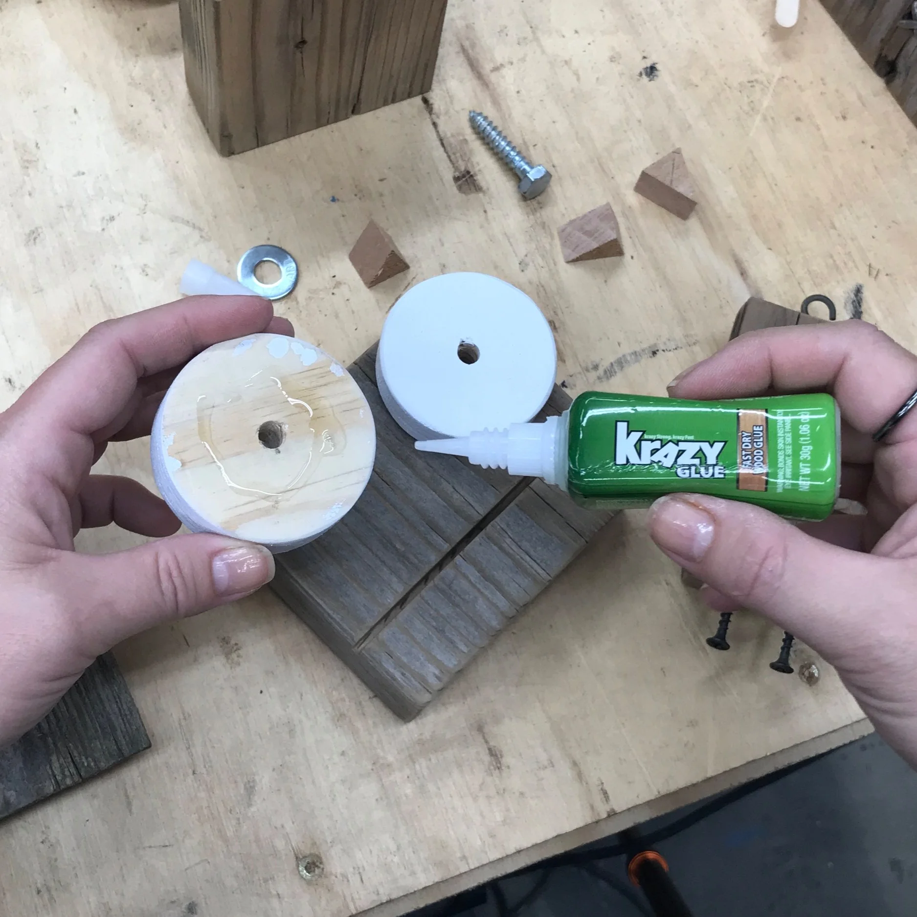 AWESOME Bots - DIY Scrap Wood Art — the Awesome Orange