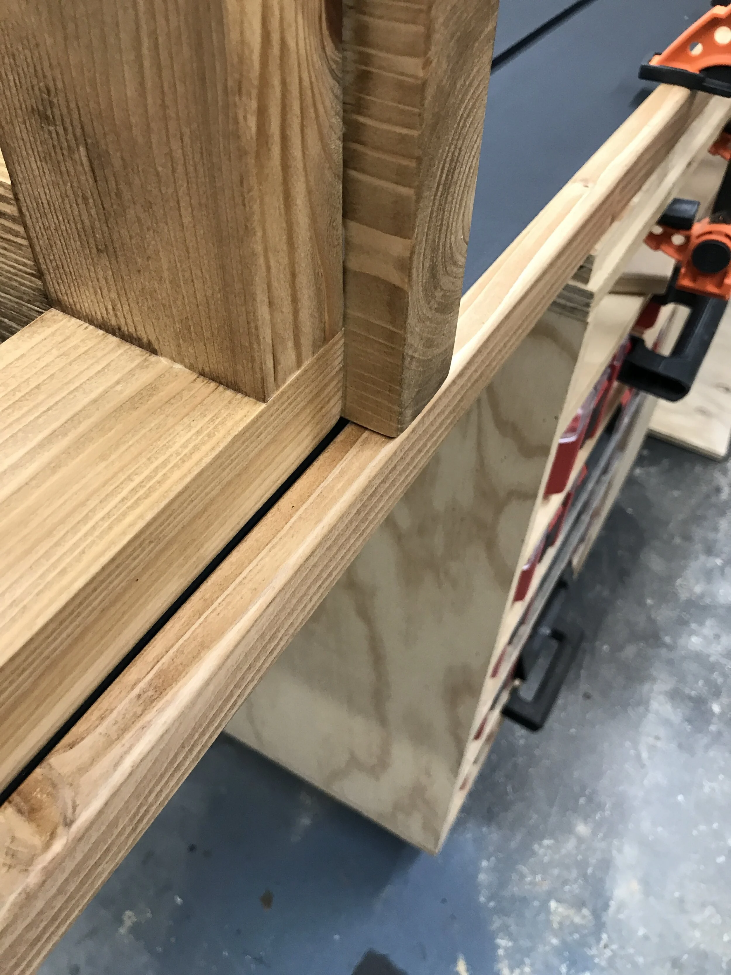 Modern Shiplap Hall Tree Bench — the Awesome Orange
