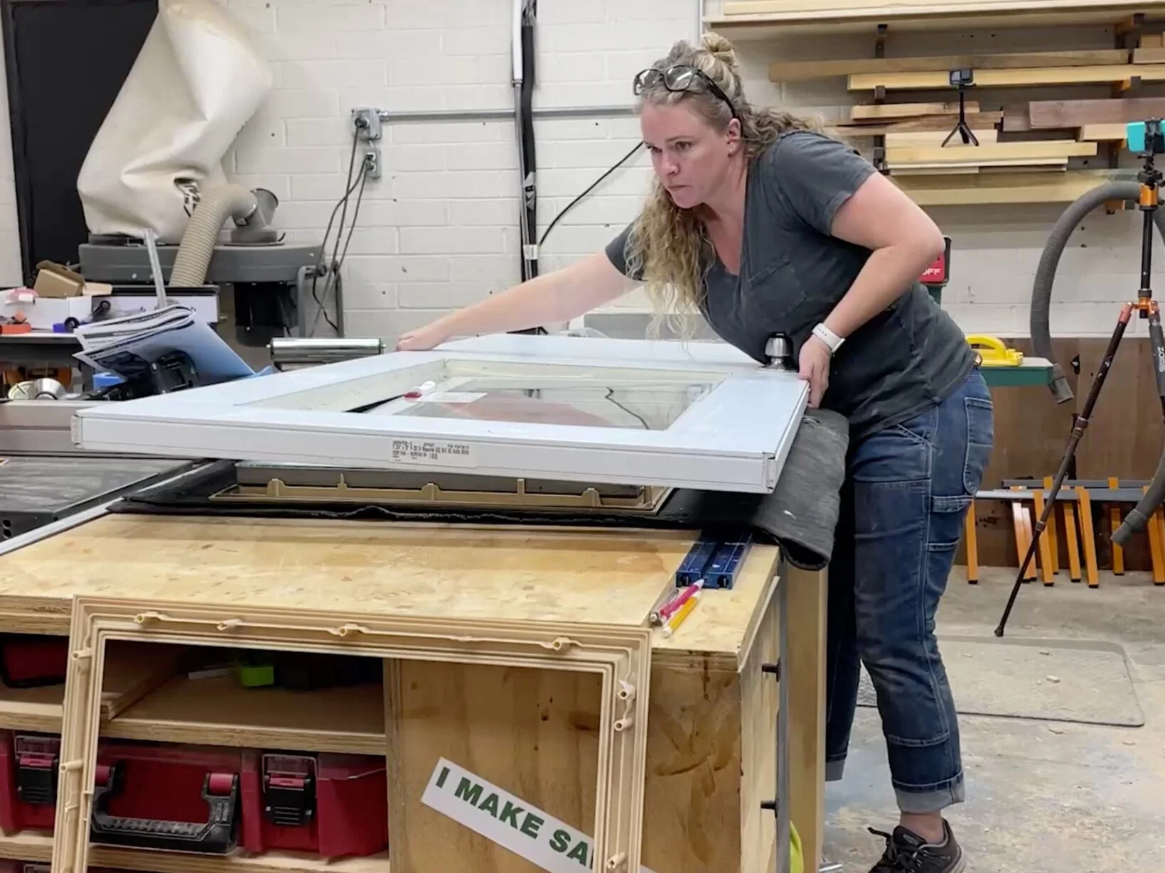 How To Install A Window In A Door! — the Awesome Orange