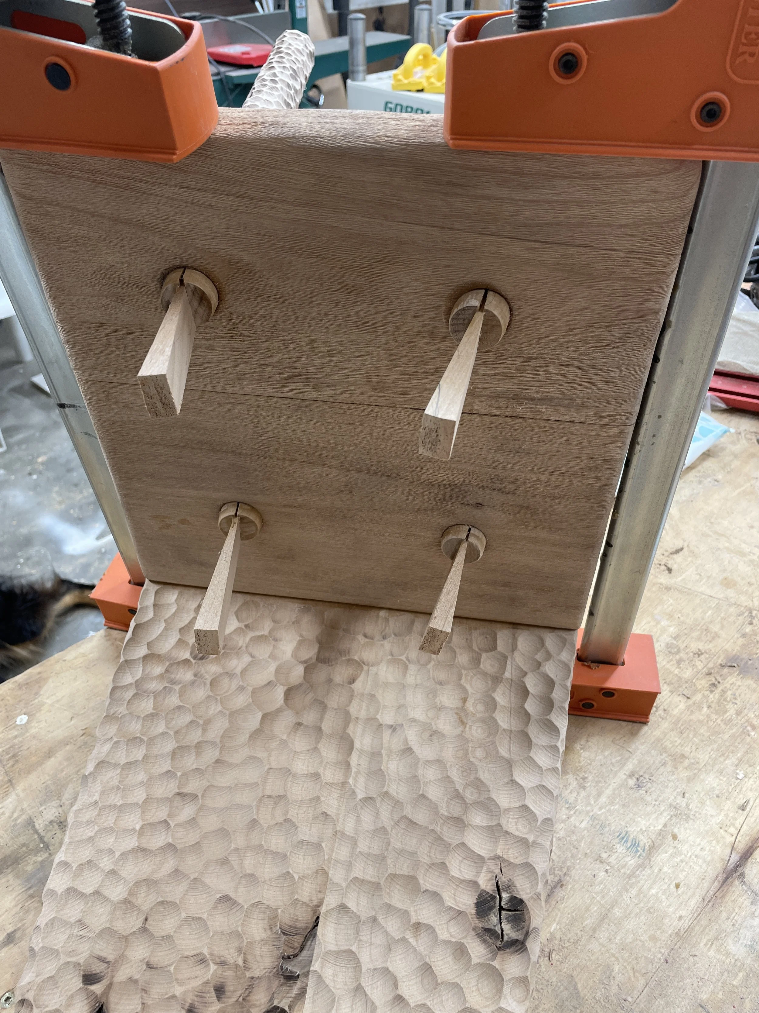 Making a Chair | With Wedged Through Tenons & AWESOME Texture — the ...
