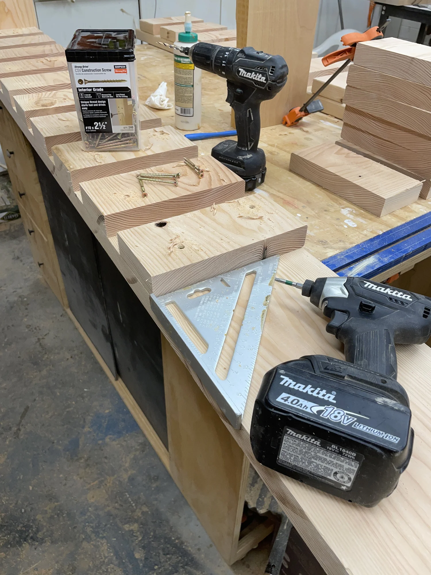 DIY Adjustable Shelf Built-In Bookcase — the Awesome Orange