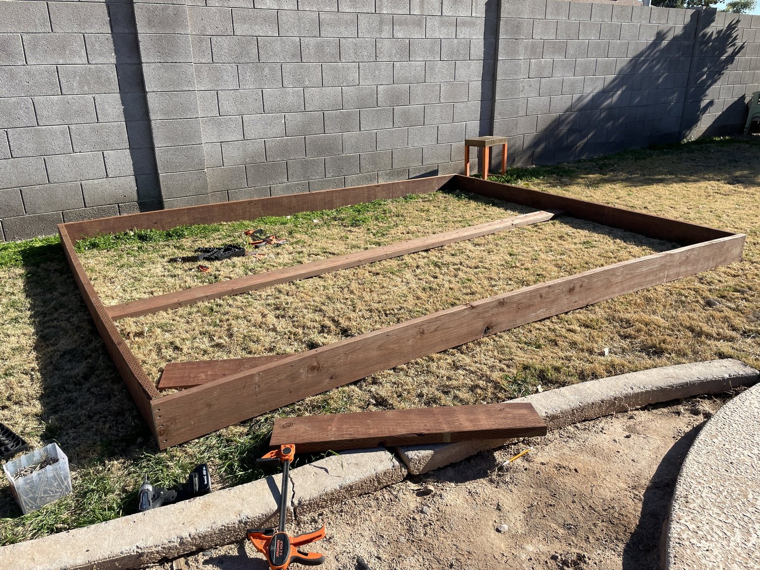 Building A Floating Deck with Composite Decking — the Awesome Orange