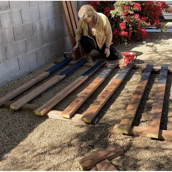 DIY Outdoor Firewood Rack — the Awesome Orange