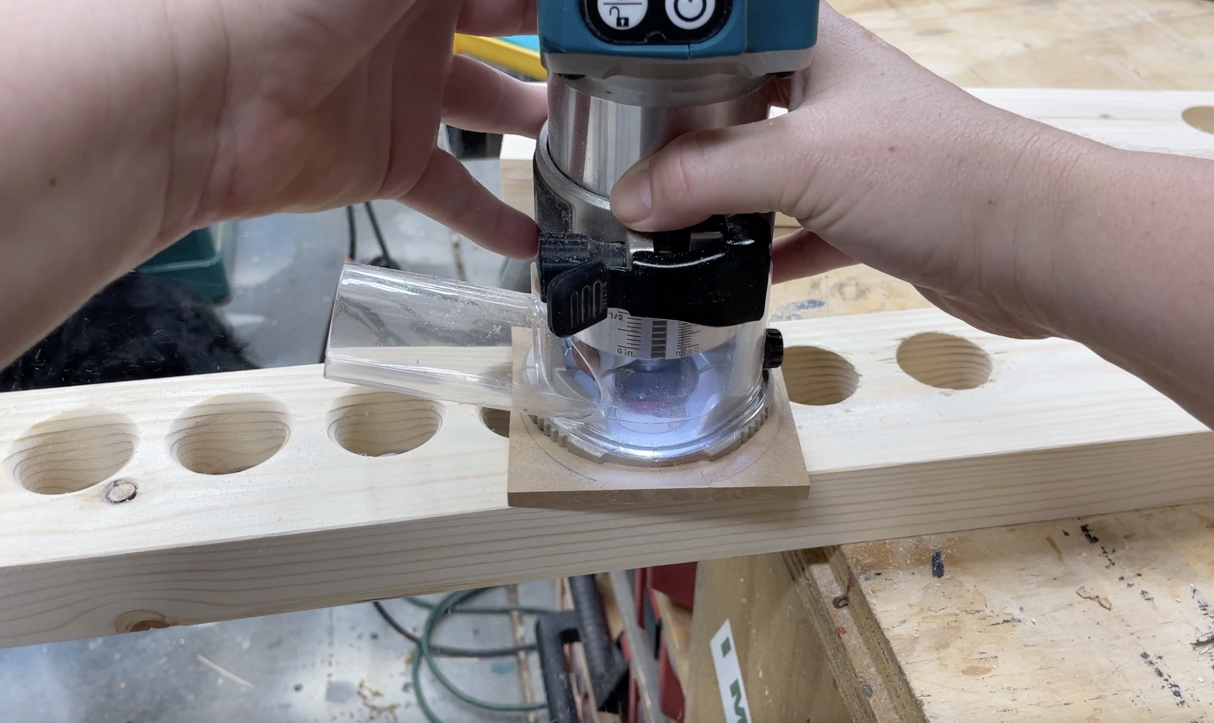 DIY Floating Pool Cue Holder — the Awesome Orange