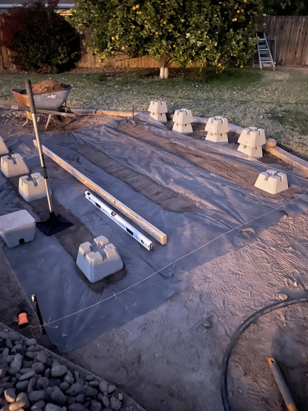 Building A Floating Deck with Composite Decking — the Awesome Orange