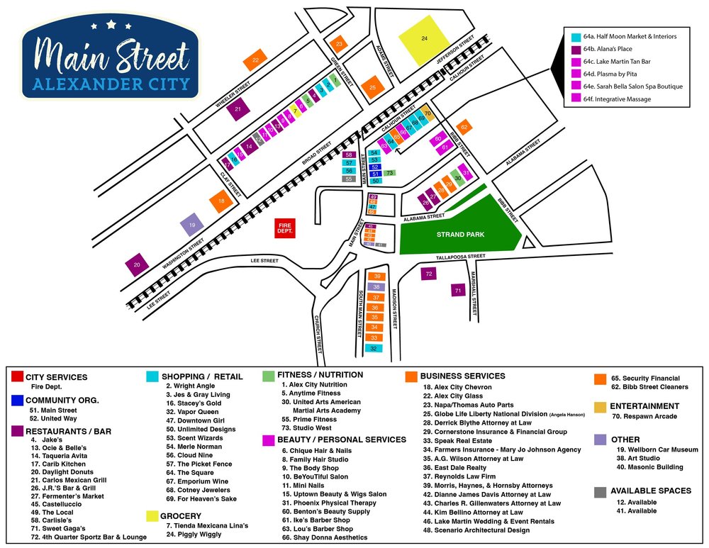 Main Street Alexander City