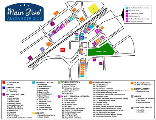 Main Street Alexander City