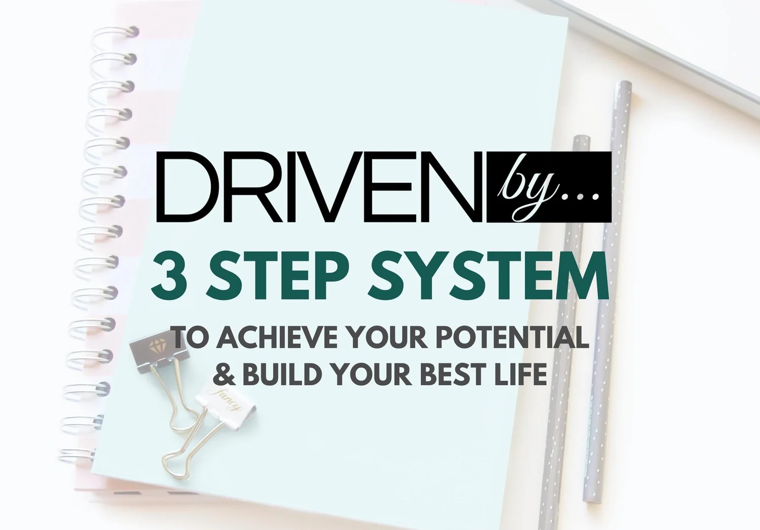 Driven By... 3 Step System to Achieving Your Potential and Building ...
