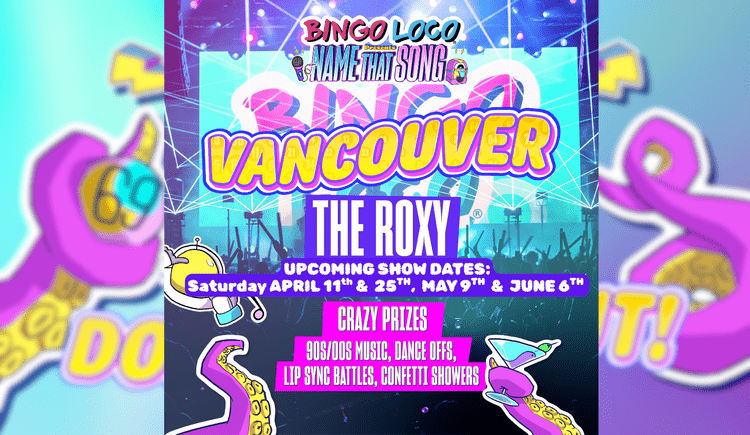 UPCOMING EVENTS — The Roxy