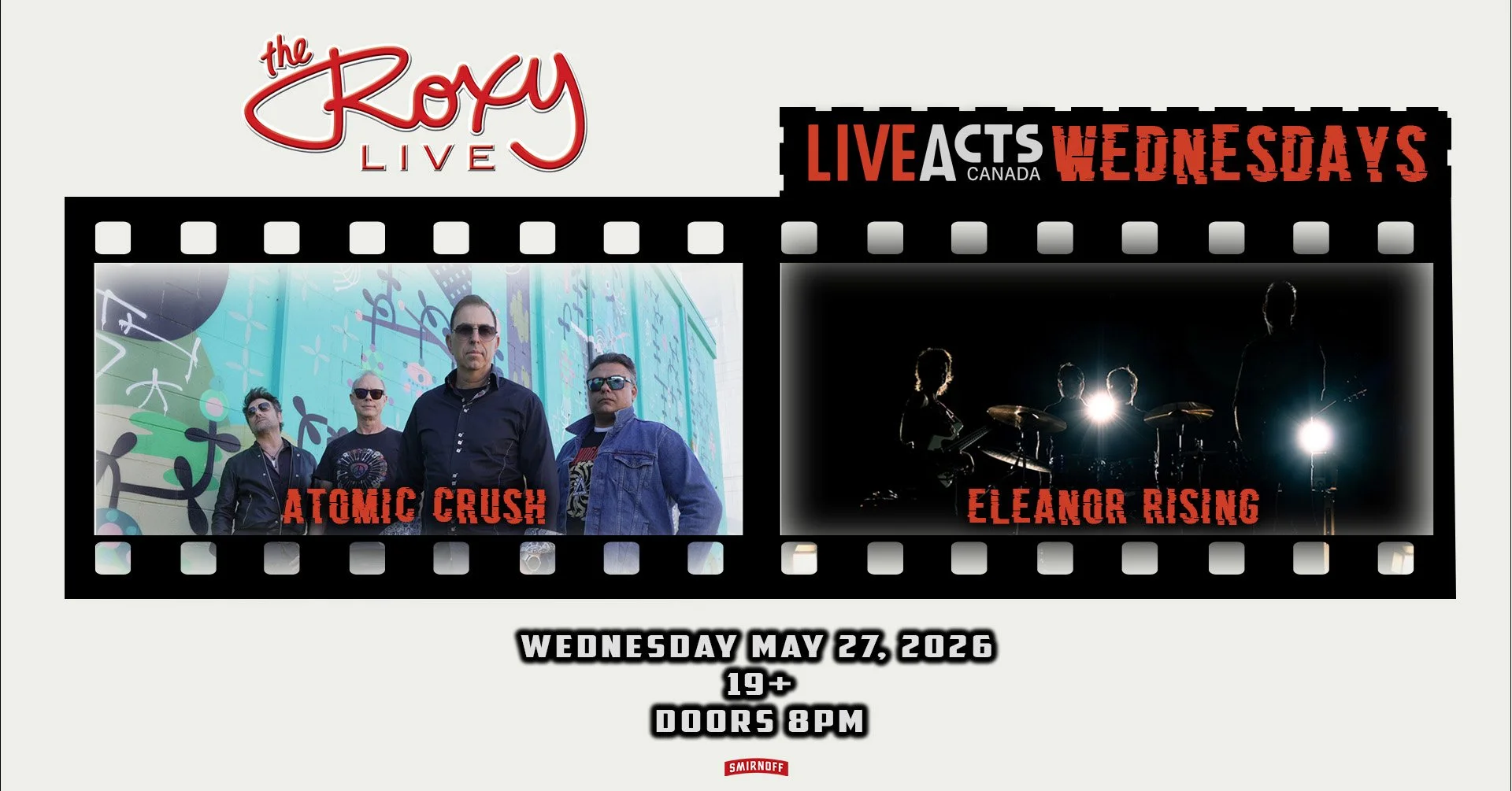 UPCOMING EVENTS — The Roxy