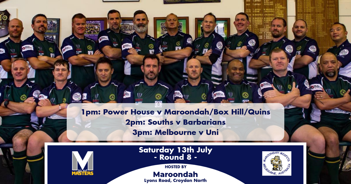 Fixture & Events — Victorian Masters Rugby