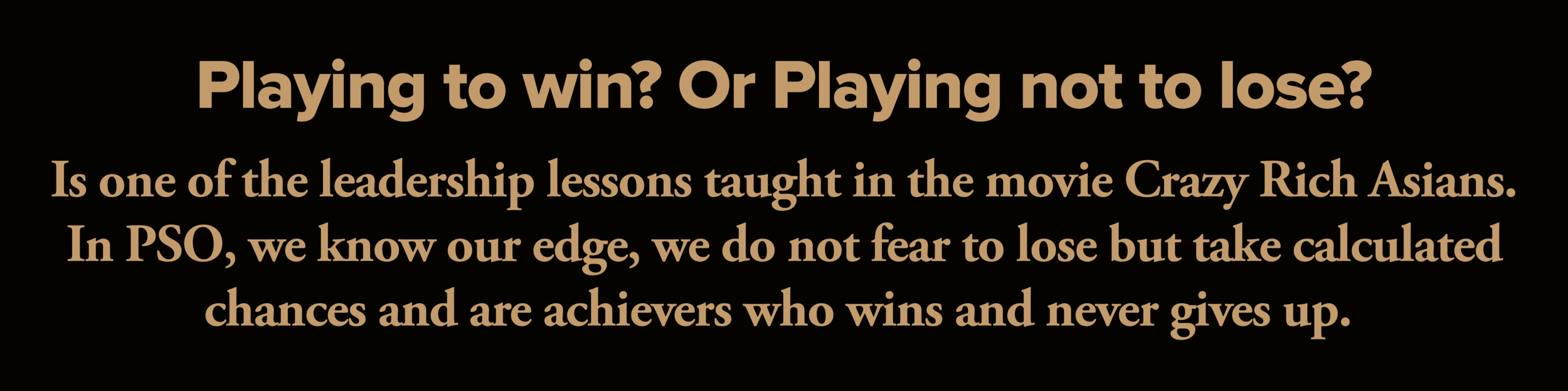 Events — PaceSetters Organisation