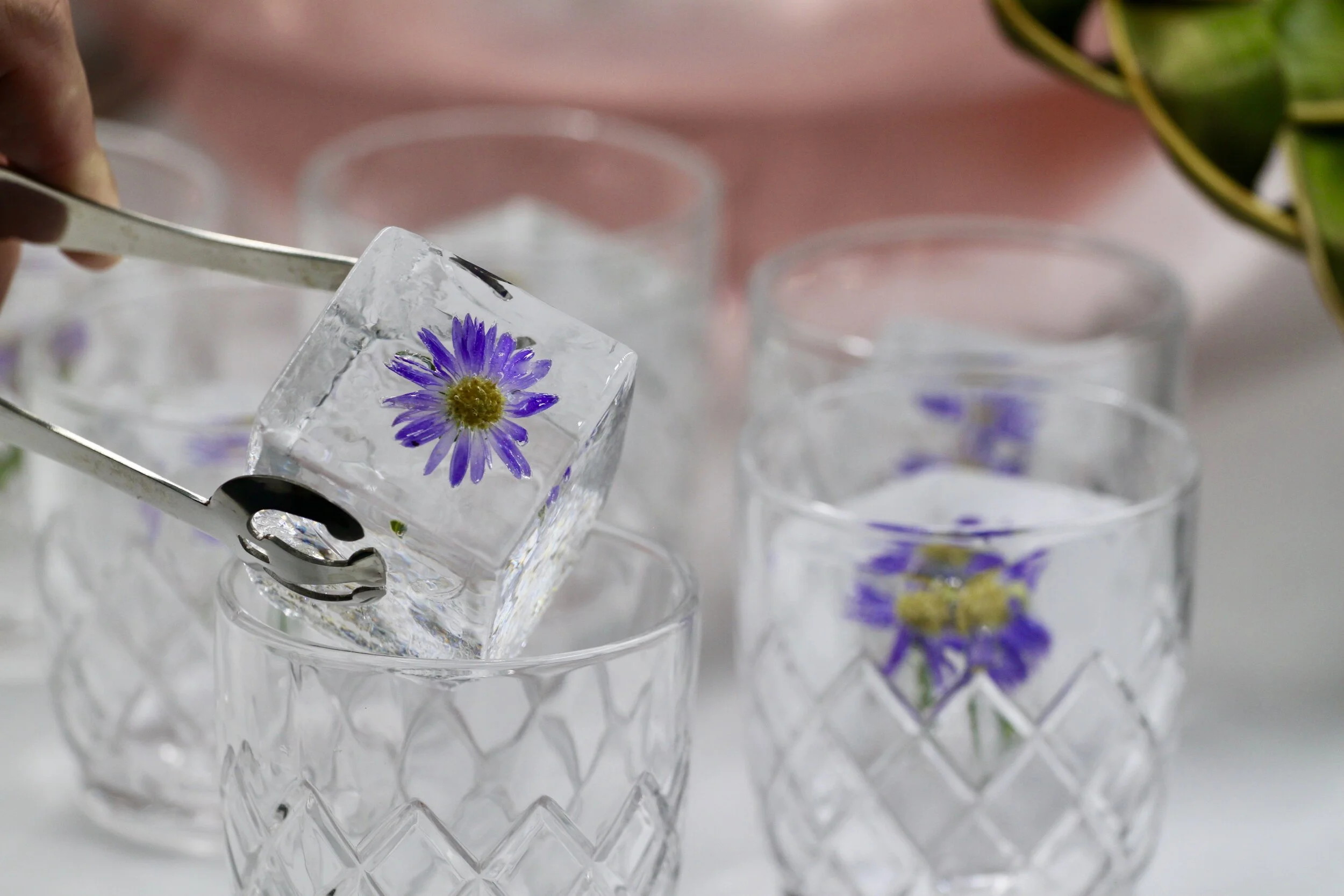 Crystal clear craft cocktail ice — On The Rock, Hawaii's Craft Ice Co.