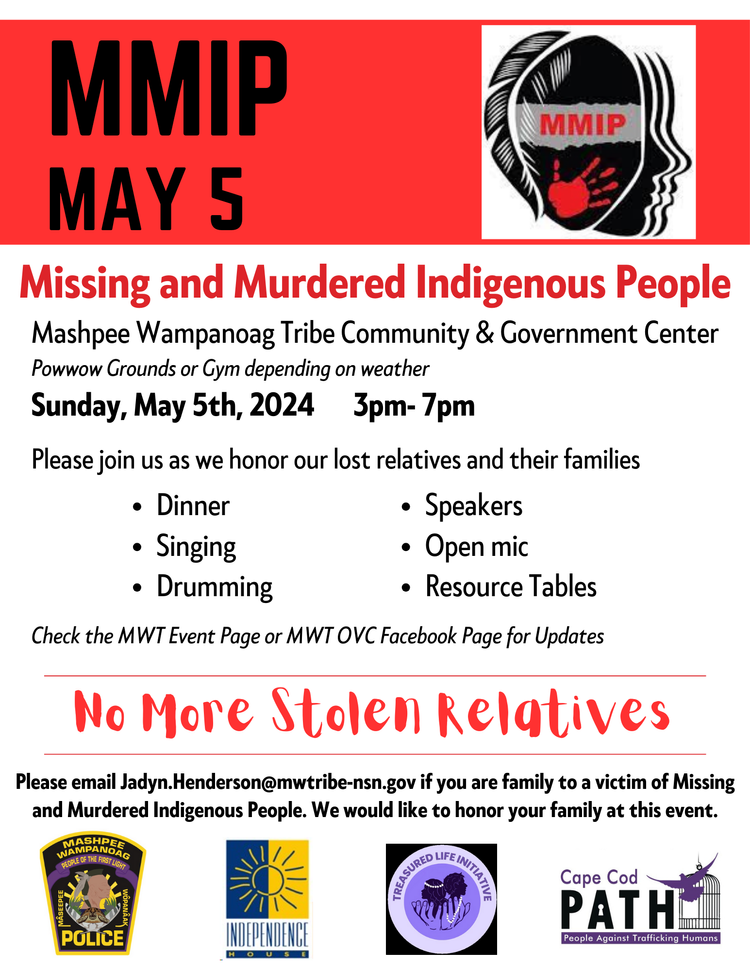 MMIP Day — Mashpee Wampanoag Tribe