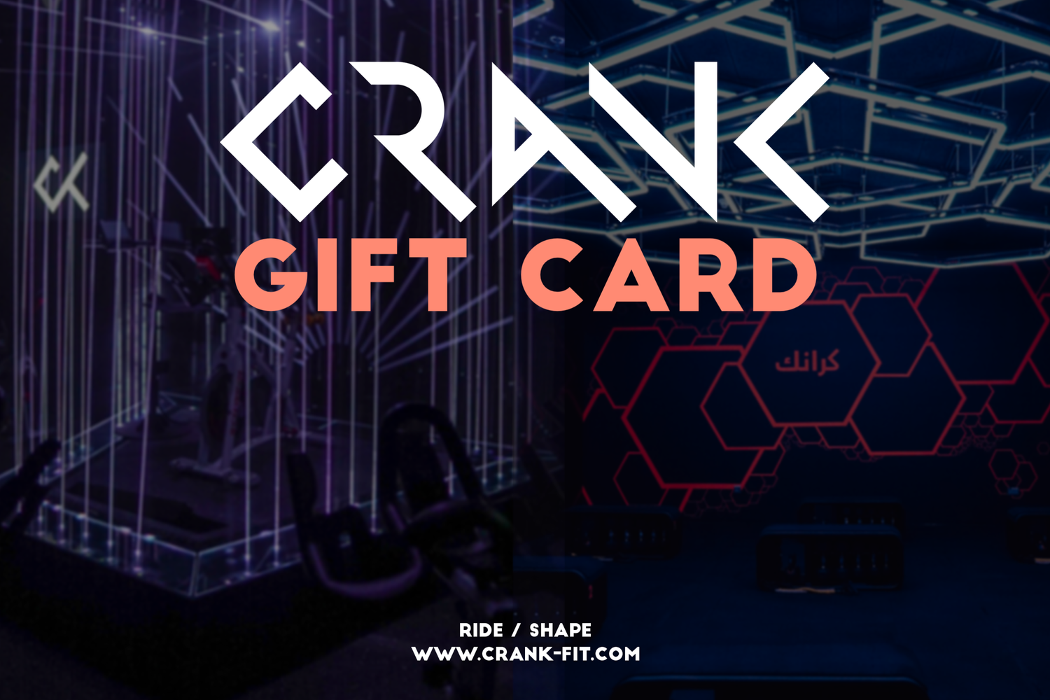 CRANK Fitness Gift Cards Dubai — CRANK