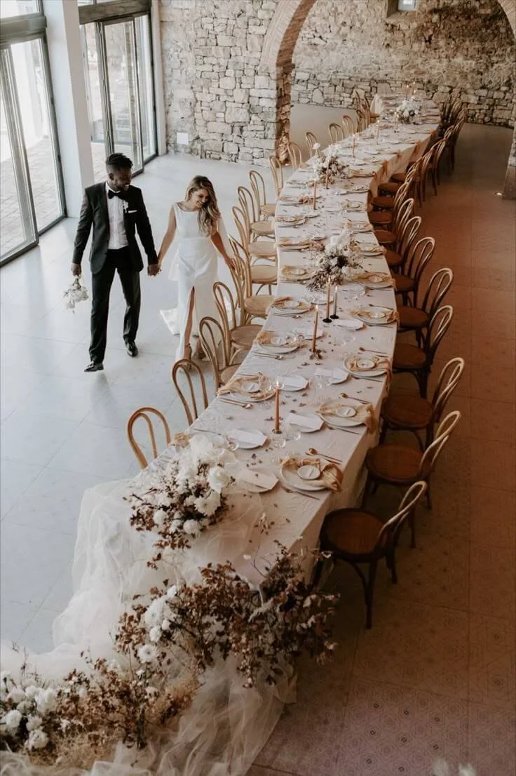 The Ultimate Guide to Serpentine Tables At Your Wedding