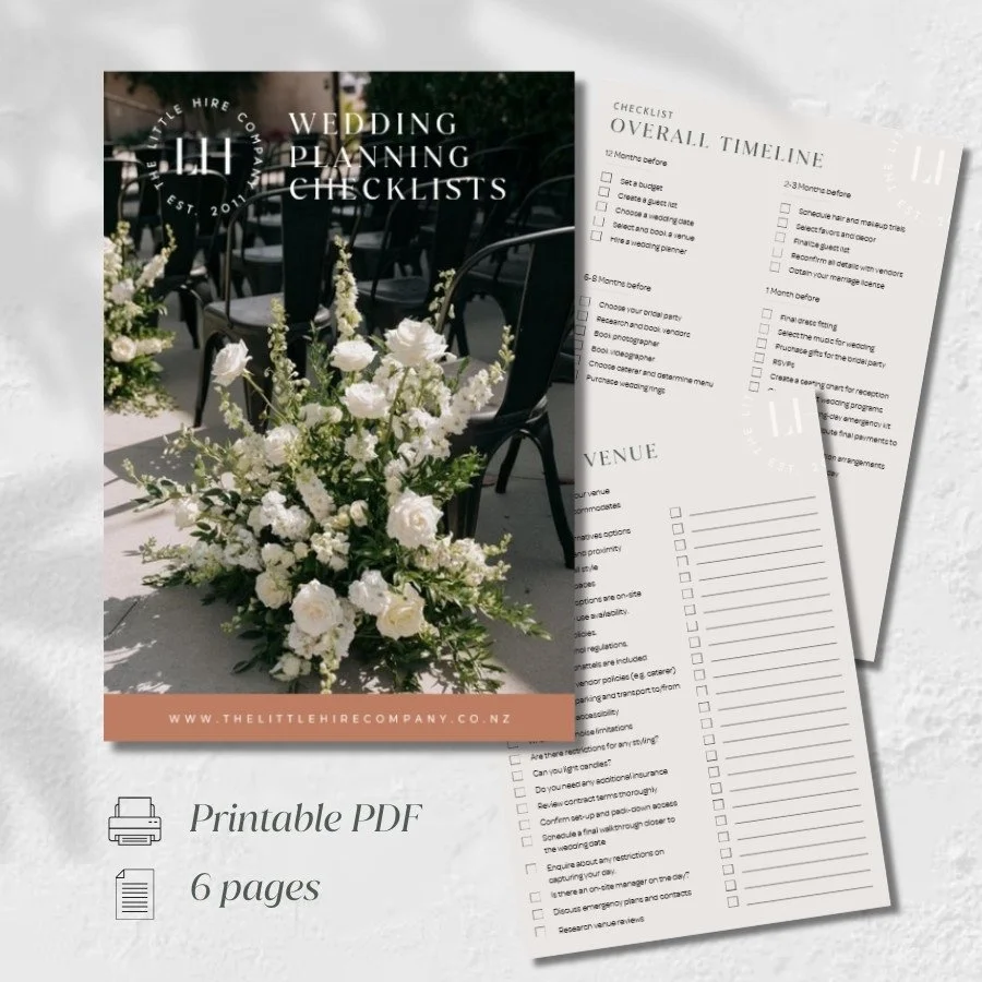 Resource - Wedding Planning Checklists