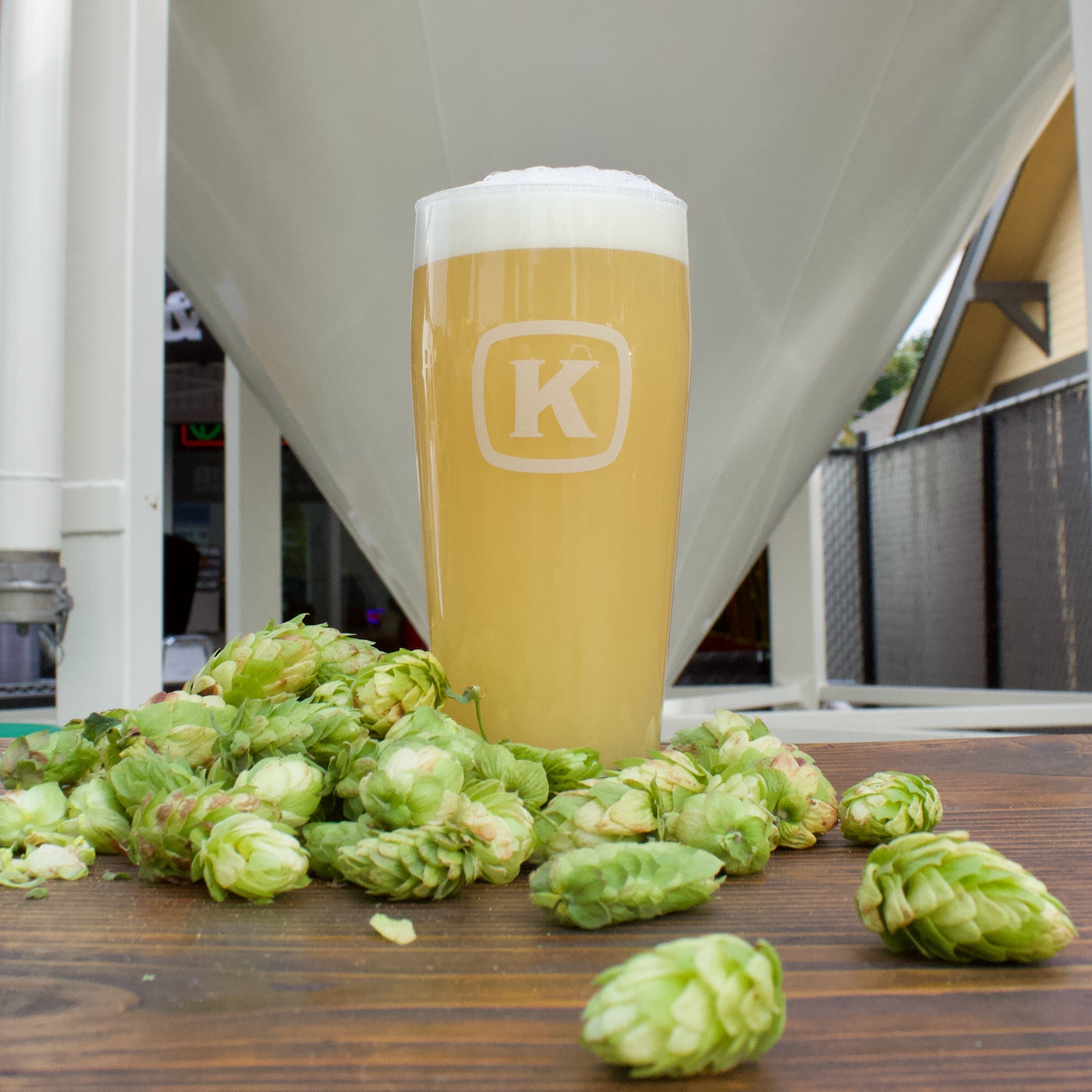 Fresh Hop Hazy Double IPA — Kulshan Brewing Company Fresh Hop Hazy Double IPA — Kulshan Brewing Company