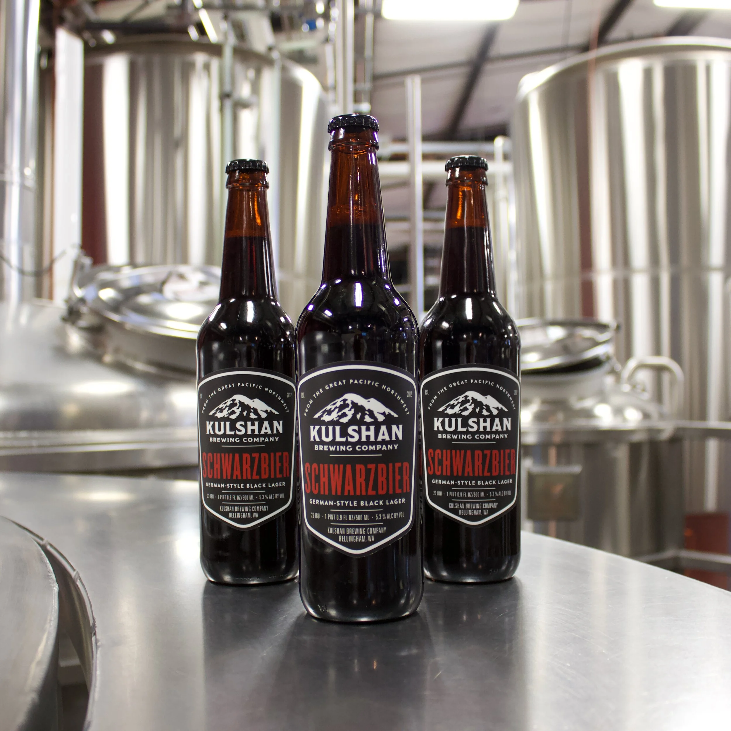Schwarzbier German-Style Black Lager — Kulshan Brewing Company