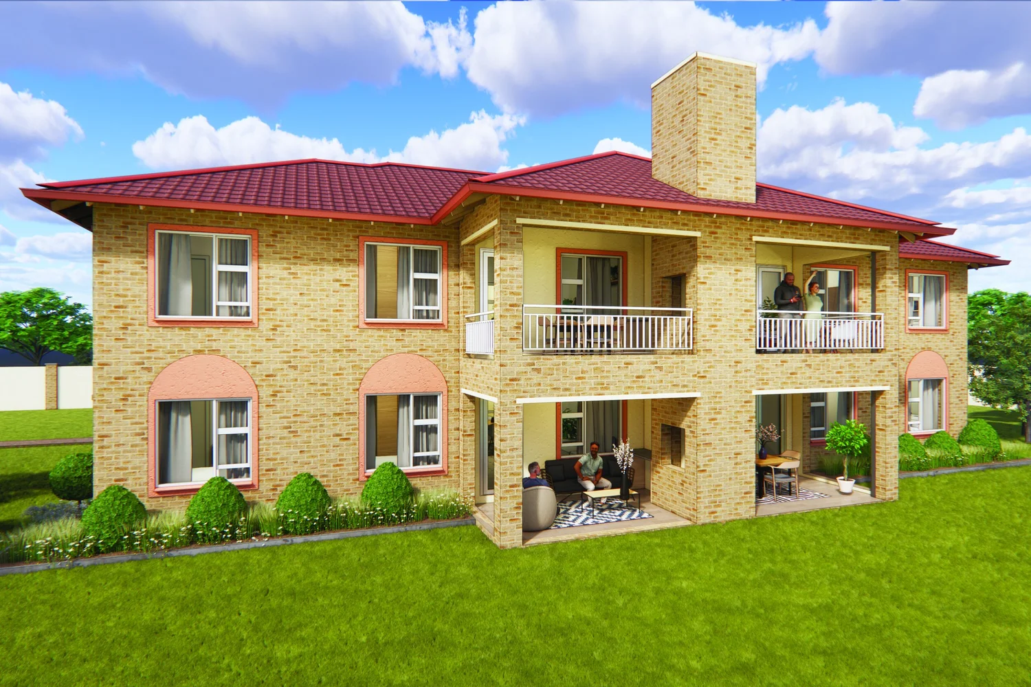 Villa Mount Fleur residential development in Vanderbijlpark — KM HOUSING