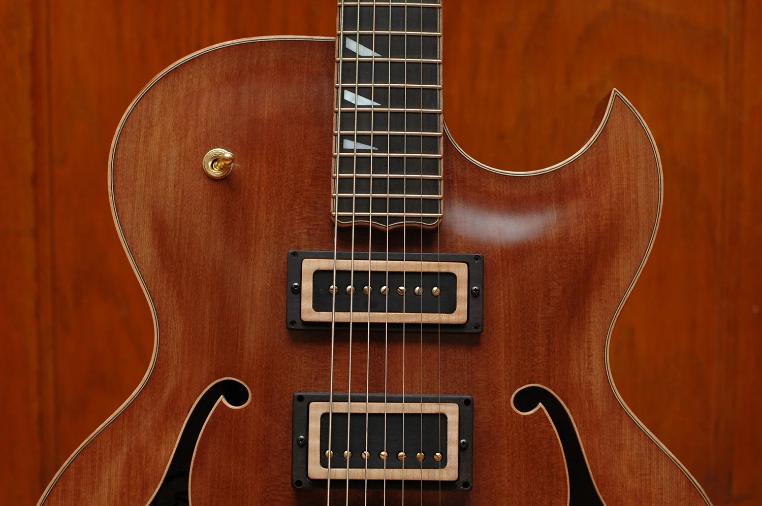 STRACK WOODWORKING — Handcarved 7-String Guitar