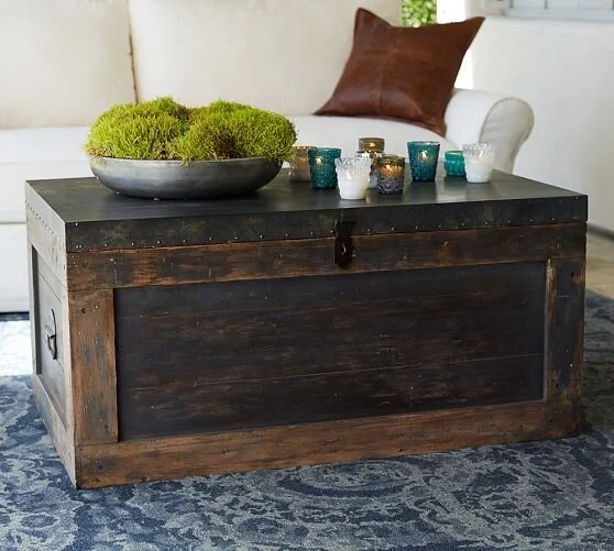 Wood Chest — Oriental Carpet Company W.L.L.