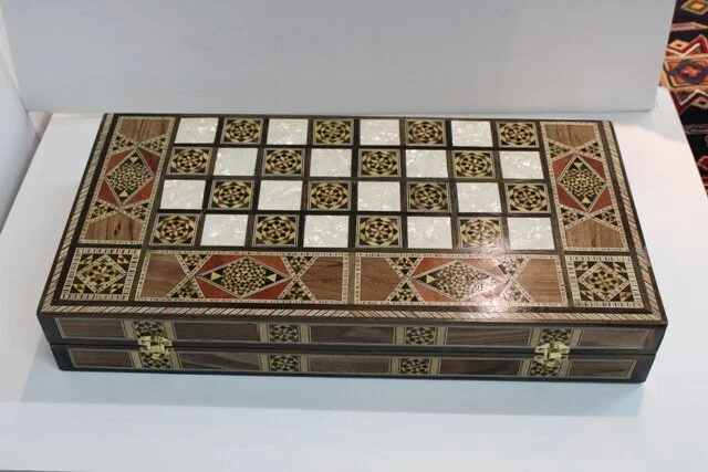 Backgammon Game Box — Oriental Carpet Company W.L.L.