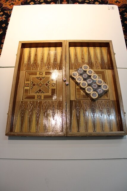 Backgammon Game Box — Oriental Carpet Company W.L.L.