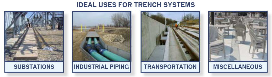 High Strength Precast Concrete Trench Systems — Composite Power Group
