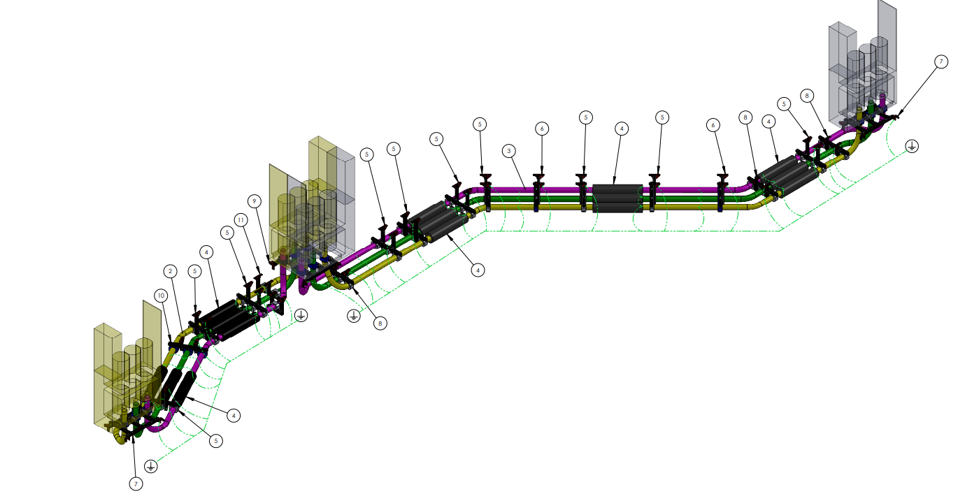 Solid Insulated Iso Phase Bus Bars — Composite Power Group