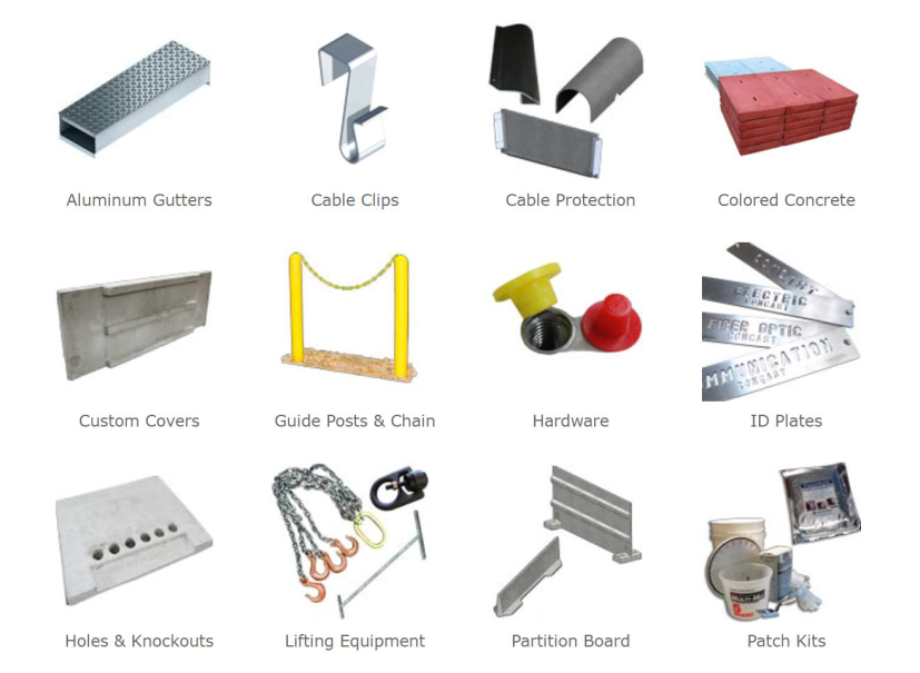 High Strength Precast Concrete Trench Systems — Composite Power Group