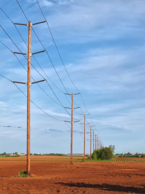 Wooden Distribution Pole Shortage and Equivalents — Composite Power Group
