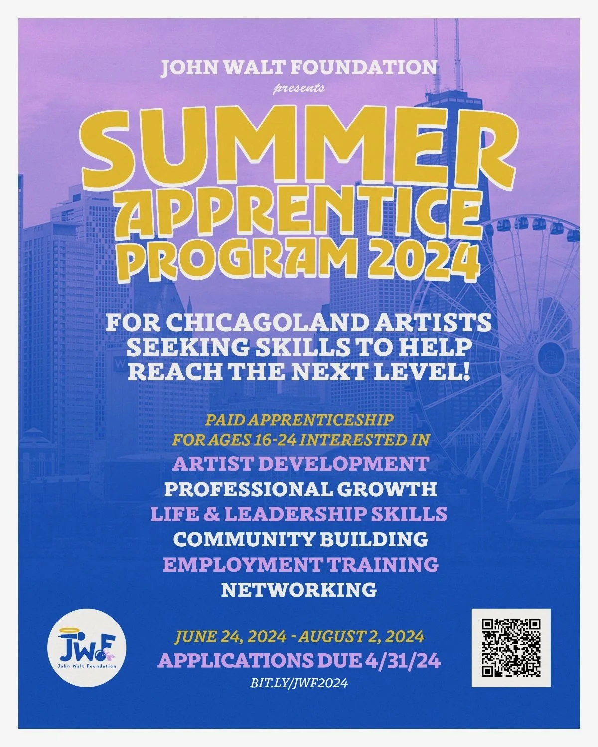 Career Development Apprenticeship — John Walt Foundation