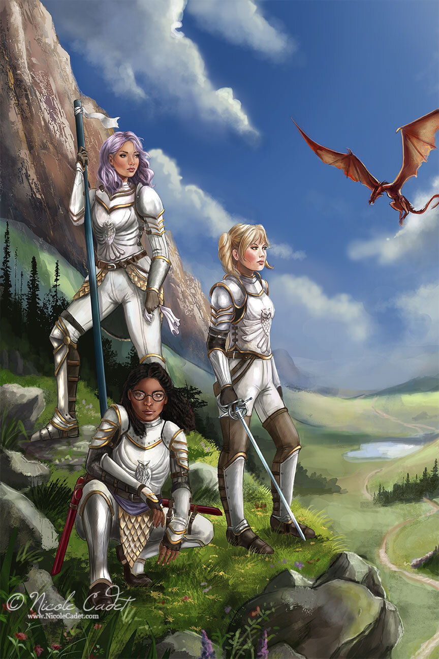 Athena's Wellspring book cover — Nicole Cadet