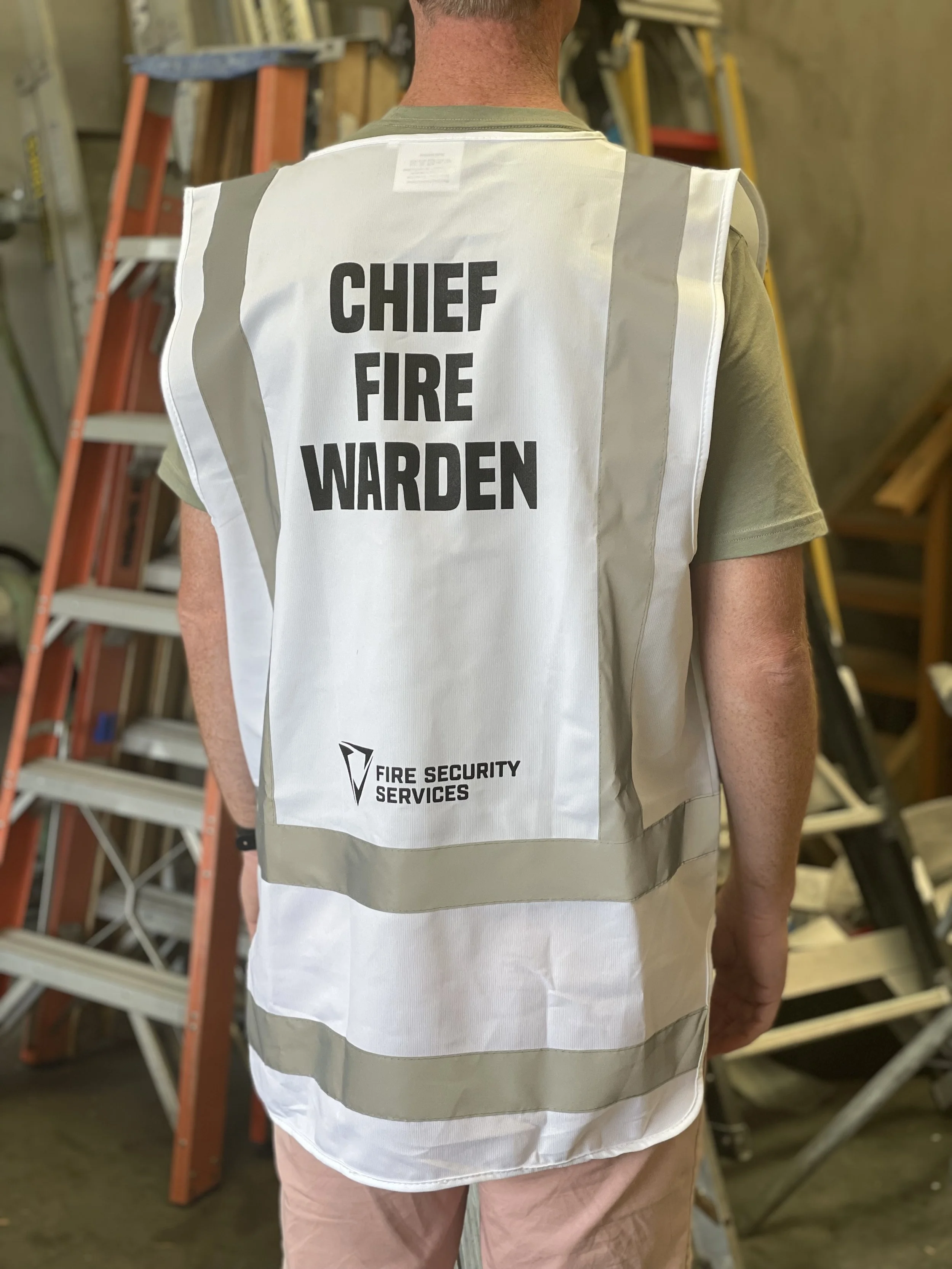 Fire Warden Vests NZ | Buy Chief Fire Warden Vest